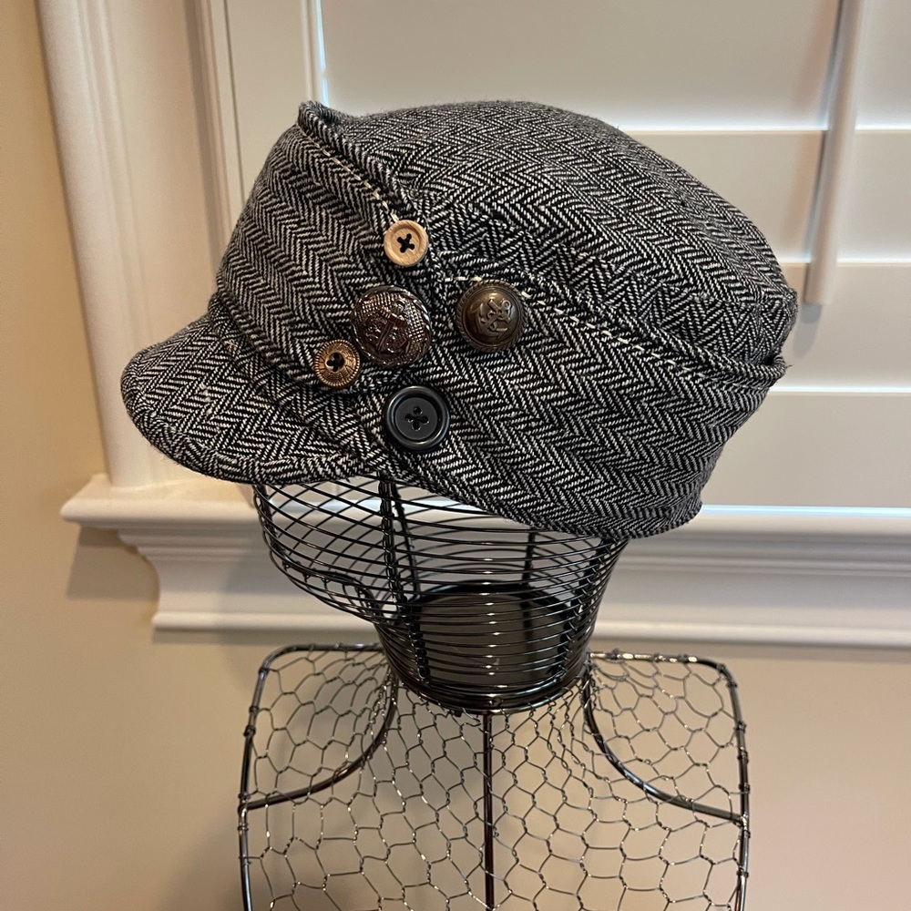 Cadet Hat With Buttons - Gem
